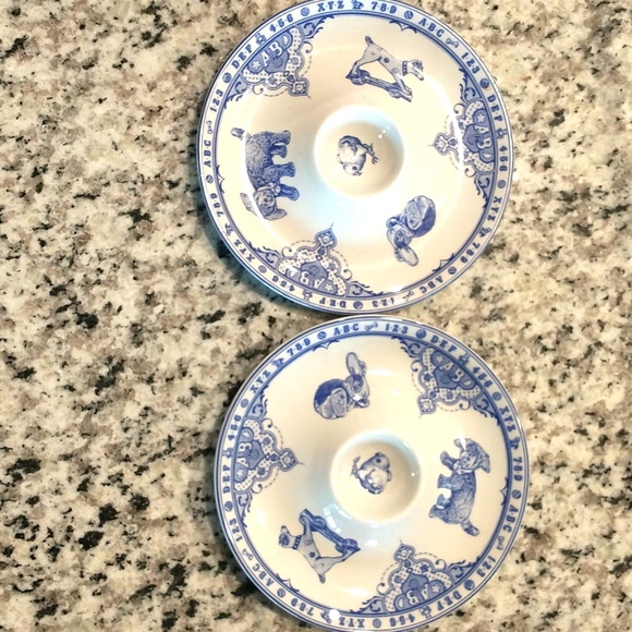 Spode | Dining | Spode Edwardian Childhood Egg Plates | Poshmark